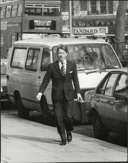 Michael Edwardes Chairman British Leyland Cars Editorial Stock Photo ...