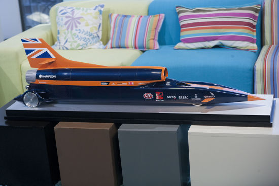 Bloodhound Super Sonic Car Editorial Stock Photo - Stock Image ...