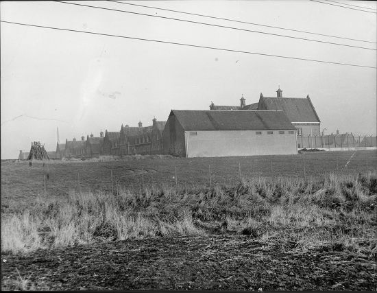 Exterior Saughton Prison Edinburgh 1955 Editorial Stock Photo - Stock ...