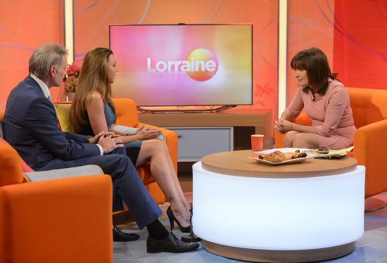 Dr Hilary Jones Michelle Heaton Lorraine Editorial Stock Photo - Stock ...