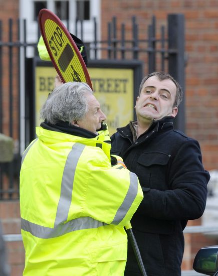 Simon Gregson Steve Mcdonald Phillip Lowrie Editorial Stock Photo ...