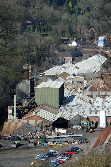 Agarayburn Factory Coalbrookdale Telford Factory Located Editorial ...