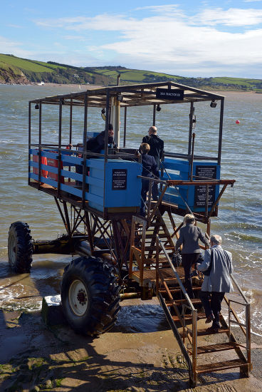 Sea Tractor That Ferries Guests High Editorial Stock Photo - Stock ...