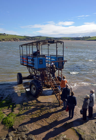Sea Tractor That Ferries Guests High Editorial Stock Photo - Stock ...