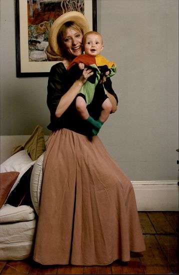 Actress Kate Buffery Her Son Harry Editorial Stock Photo - Stock Image ...