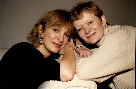 Actress Kate Buffery Her Sister Liz Editorial Stock Photo - Stock Image ...