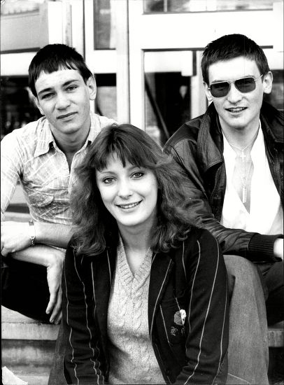 Actor Rod Potter Actress Kate Buffery: redaktionellt stockfoto ...