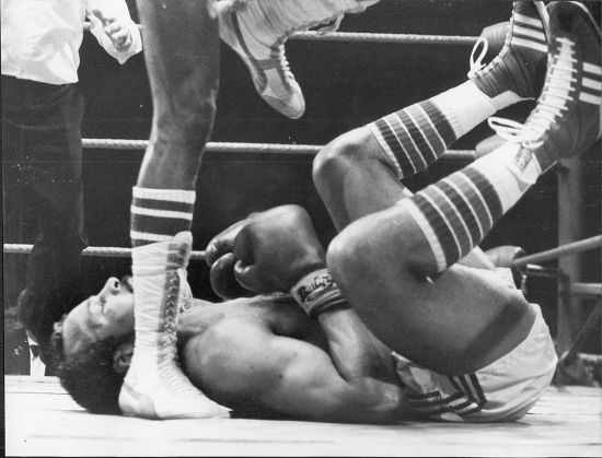 Lightheavyweight Boxing Champion Boxer John Conteh Editorial Stock ...