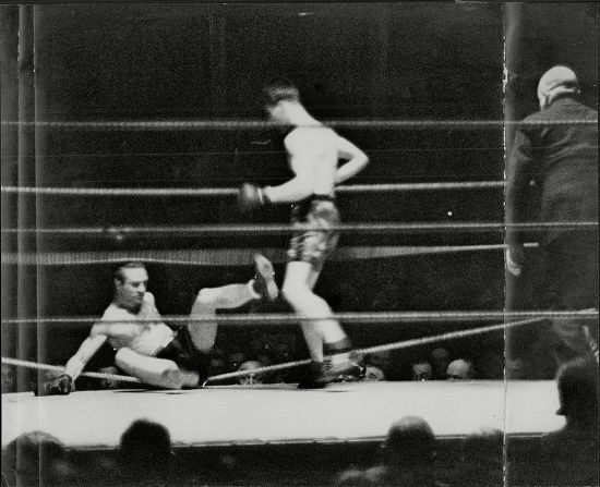 Len Harvey Fights Fellow Boxer Rene Editorial Stock Photo - Stock Image ...