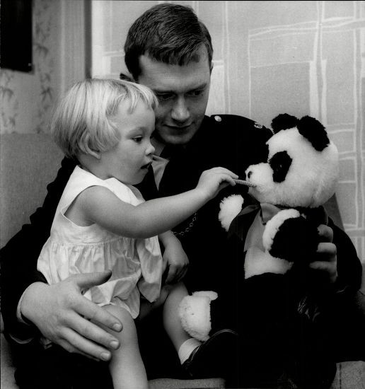 Pc Keith Simmonds Twoyearold Berverly Jones Editorial Stock Photo ...