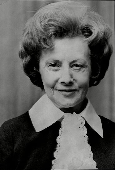Barbara Castle Labour Politician Winner Best Editorial Stock Photo ...