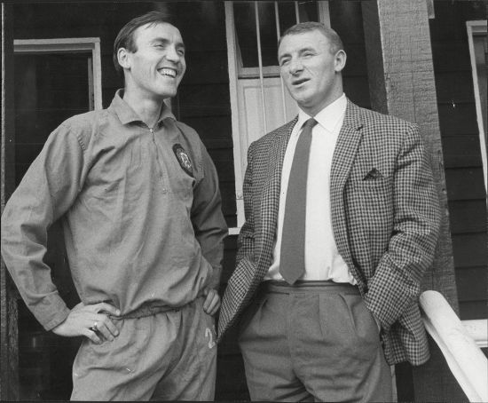 Footballer Barry Bridges Football Manager Tommy Editorial Stock Photo ...