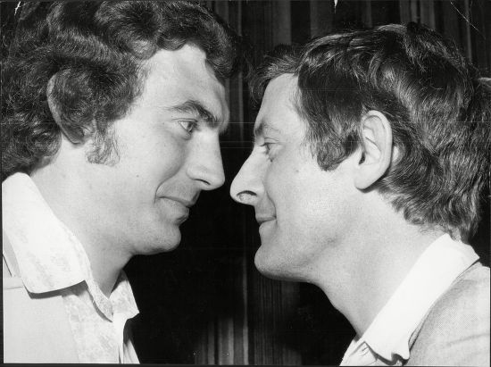 Footballer Trevor Brooking Fulham Footballer Alan Editorial Stock Photo ...
