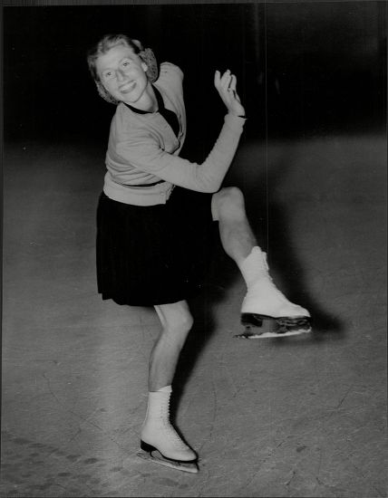 Figure Skater Ice Skater Cecilia Colledge Editorial Stock Photo - Stock ...