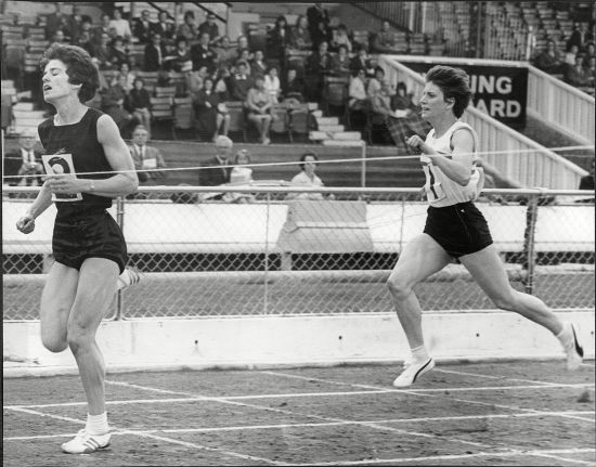 Athlete Runner Dorothy Hyman Right Action Editorial Stock Photo - Stock ...