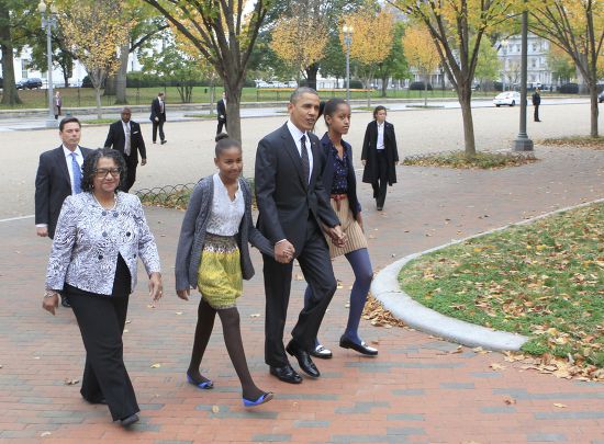 Kaye Wilson Godmother Malia Sasha Sasha Editorial Stock Photo - Stock ...
