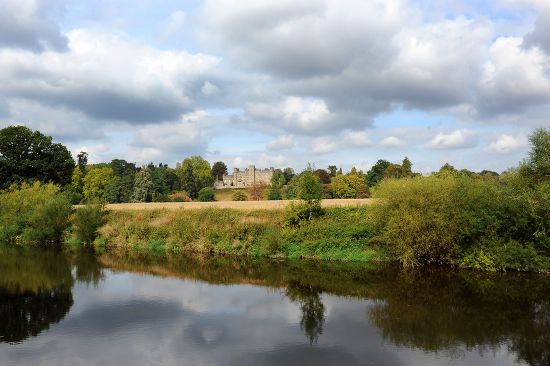 River Severn Apley Hall Shropshire England Editorial Stock Photo ...