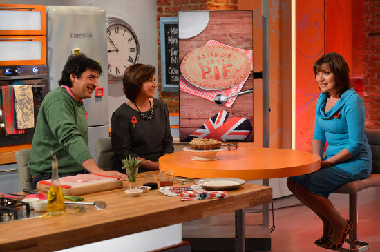Jeanchristophe Novelli Sheena Spence Lorraine Kelly Editorial Stock ...