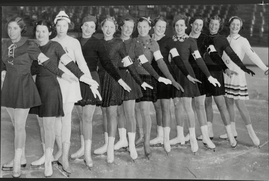 Figure Skater Ice Skater Cecilia Colledge Editorial Stock Photo - Stock ...