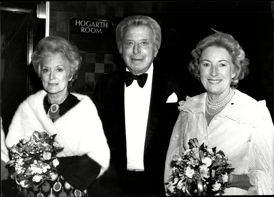 Impresario Lord Bernard Delfont Wife Lady Editorial Stock Photo - Stock ...