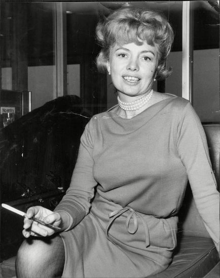 Actress Yolande Donlan Lap Yolande Donlan Editorial Stock Photo - Stock ...