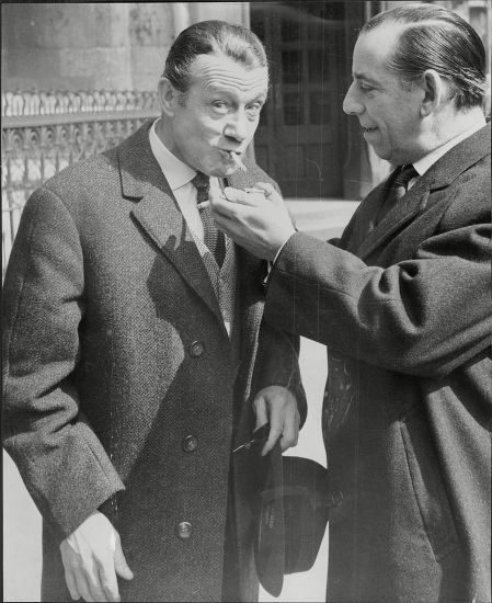 Actor Jimmy Jewel Left Ben Warriss Editorial Stock Photo - Stock Image ...