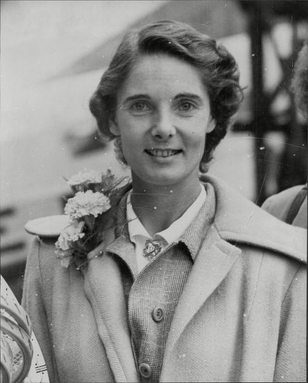 Kay Stammers Tennis Player 1949 Editorial Stock Photo - Stock Image ...