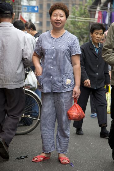 People Wearing Their Pyjamas Outside Editorial Stock Photo - Stock ...