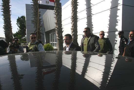 Egyptian Prime Minister Hesham Qandil Arrives Editorial Stock Photo ...