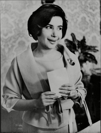 Queen Narriman Egypt Narriman Sadek Nariman Editorial Stock Photo ...