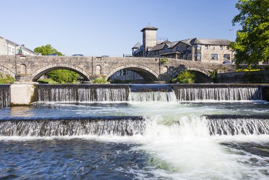 Fish Ladder Weir On River Kent Editorial Stock Photo - Stock Image ...