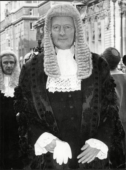 Judge Barrister Mervyn Griffith Jones His Editorial Stock Photo - Stock ...
