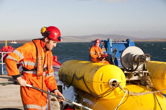 Pelamis P2 Wave Energy Generator On Editorial Stock Photo - Stock Image ...