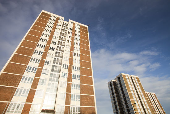 Tower Blocks Byker Newcastle Britain Editorial Stock Photo - Stock ...