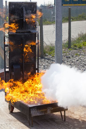 Fire Fighting Exercise Part Bosiet Course Editorial Stock Photo - Stock ...