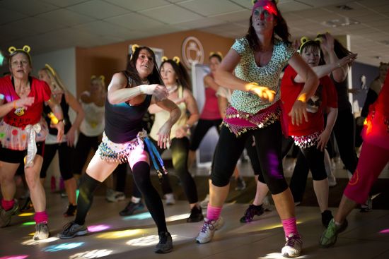 Women Doing Zumba Keep Fit Exercise Editorial Stock Photo - Stock Image ...