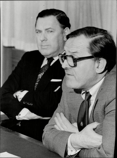 Home Secretary Merlyn Rees Baron Merlynrees Editorial Stock Photo ...