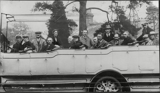 Bournemouth Motor Charabanc Fitted Complete Wireless Editorial Stock ...