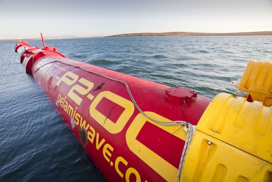 Pelamis P2 Wave Energy Generator On Editorial Stock Photo - Stock Image ...