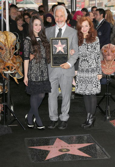 Rick Baker Wife Silvia Abascal Daughter Editorial Stock Photo - Stock ...