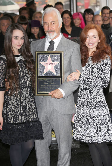 Rick Baker Wife Silvia Abascal Daughter Editorial Stock Photo - Stock ...