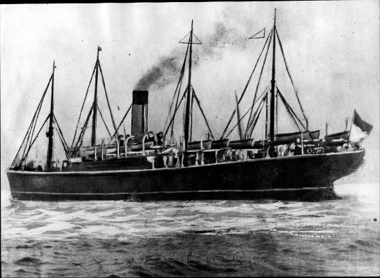 Ss Montrose Transatlantic Ocean Liner Elder Editorial Stock Photo ...