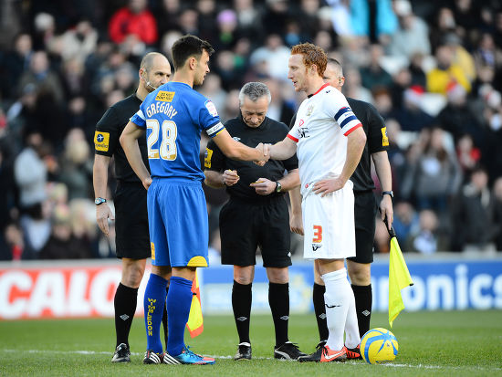 Steven Gregory Afc Wimbledon Dean Lewington Editorial Stock Photo ...