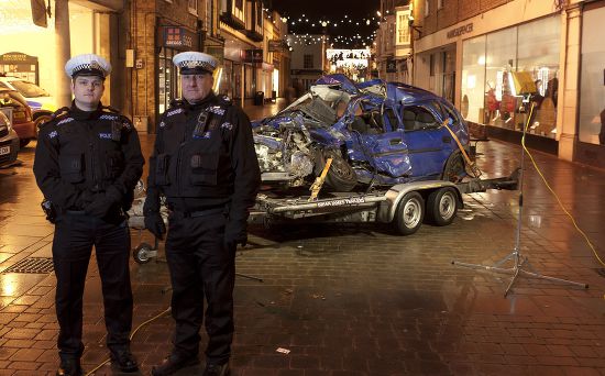 Pc Andy Wright Tps Jay Hewes Editorial Stock Photo - Stock Image ...