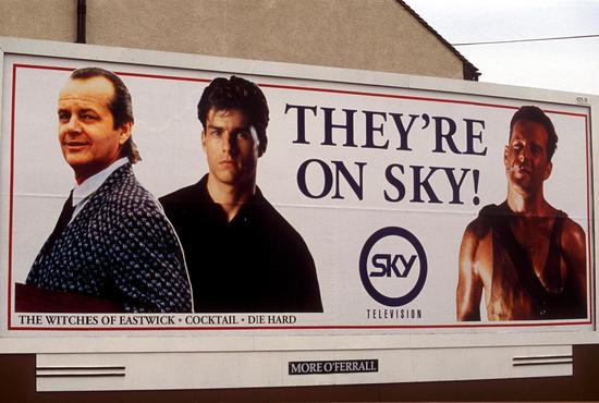 Sky Tv Advertisement Editorial Stock Photo - Stock Image | Shutterstock