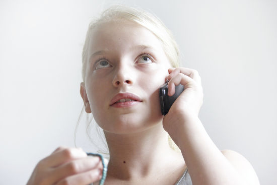 Model Released Girl Looking While Talking Editorial Stock Photo - Stock ...
