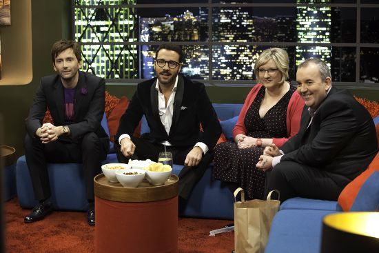 David Tennant Jeremy Piven Sarah Millican Editorial Stock Photo - Stock ...