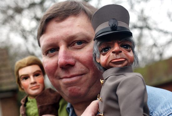 Duncan Willis Some Puppets He Has Editorial Stock Photo - Stock Image ...