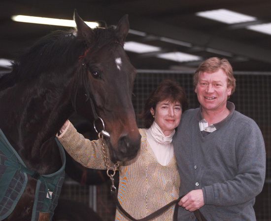 Racehorse Trainer Jim Old His Fiancie Editorial Stock Photo - Stock ...