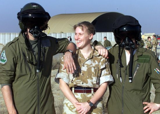 Operationdesert Fox Kuwait Flying Officer Kate Editorial Stock Photo ...